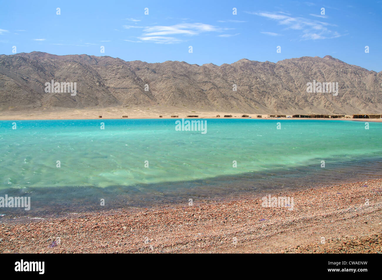 landscape of the beach on beautiful lagoon Stock Photo - Alamy