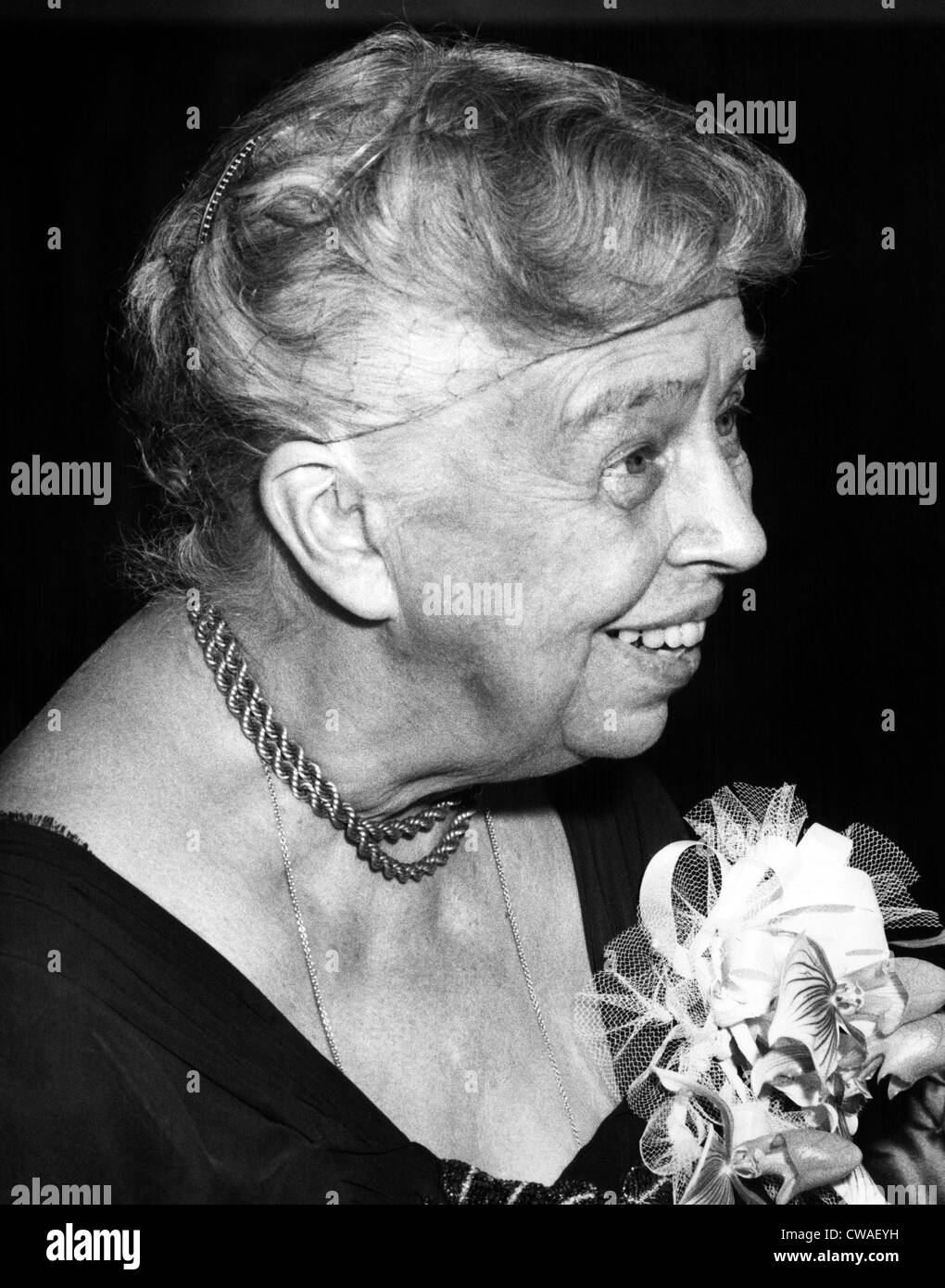 Former First Lady Eleanor Roosevelt 1884 1962 At A Diamond Jubilee