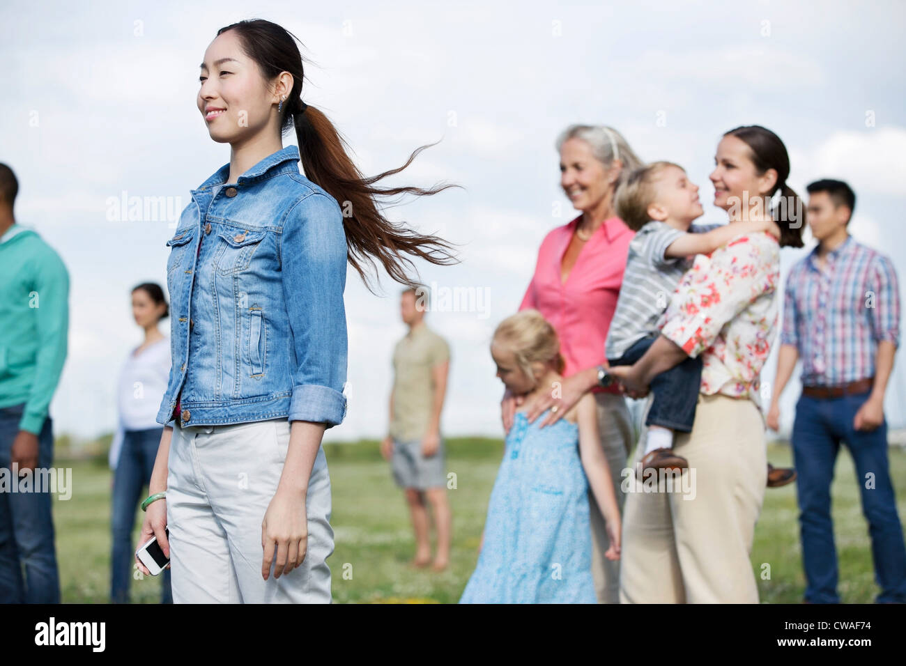 Woman community group people hi-res stock photography and images - Alamy
