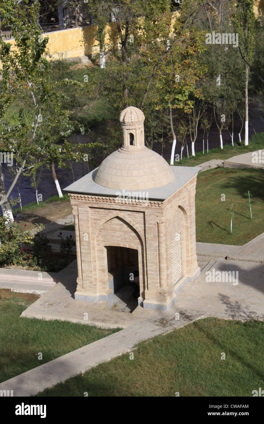 Uzbekistan. Samarkand. Mausoleum of Khodja Daniyar (St. Daniel). Holy ...