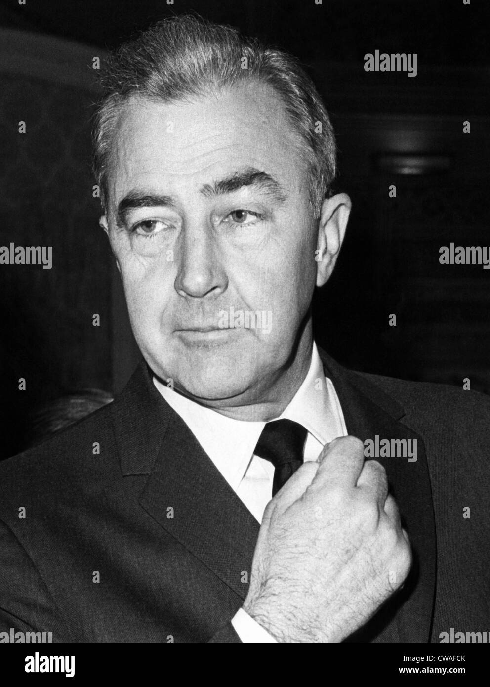 Senator Eugene McCarthy, Washington D.C., February 23, 1968.. Courtesy ...