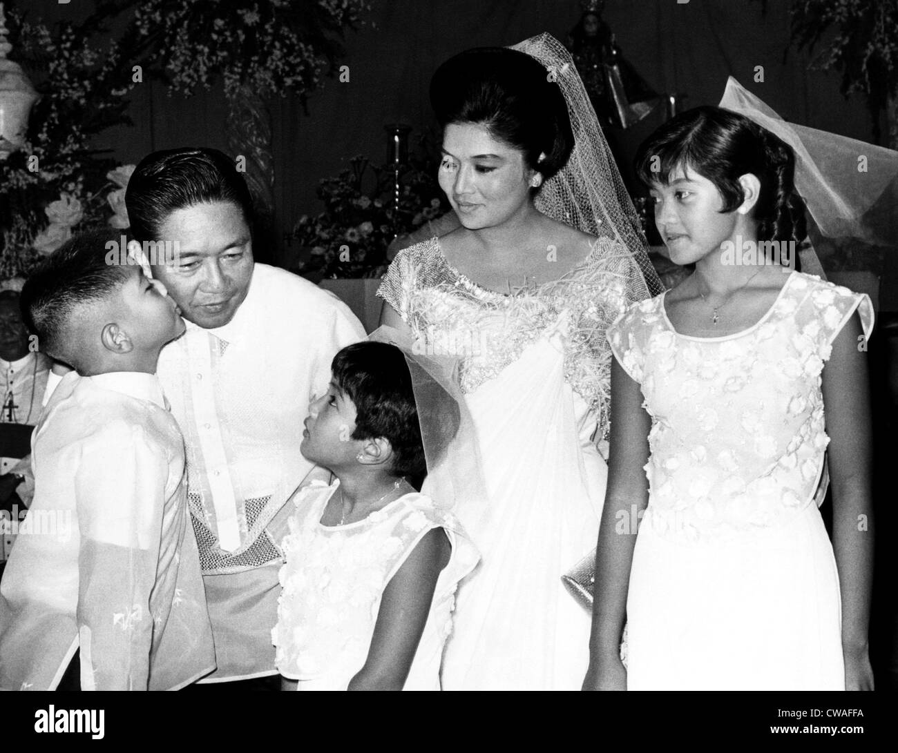 Imelda Marcos Wedding