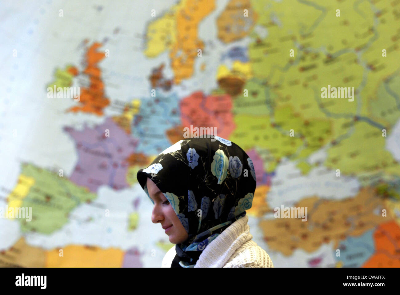 Map of turkey student hi-res stock photography and images - Alamy