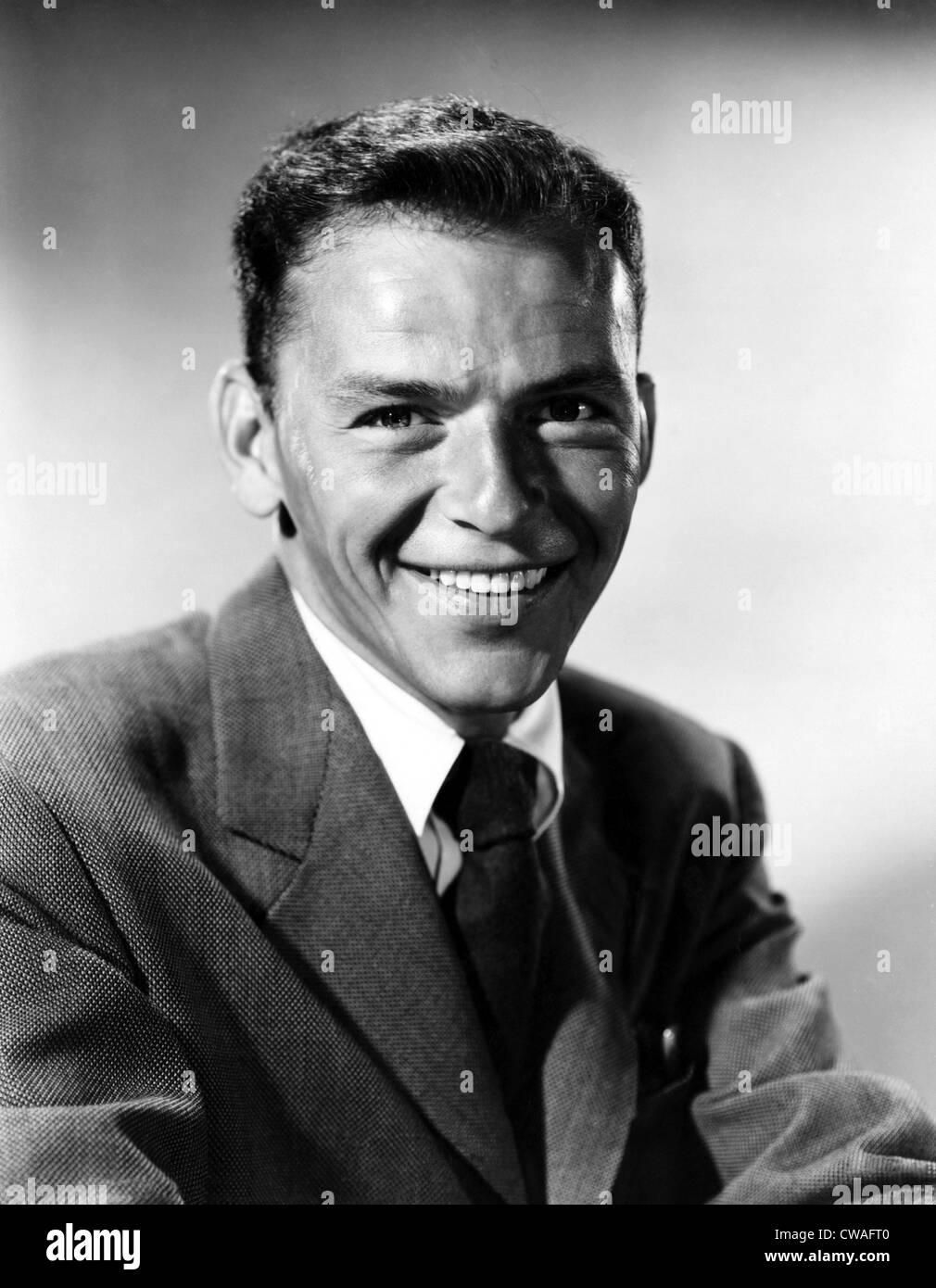 American singer and actor Frank Sinatra, (1915-1998), 1958.. Courtesy ...