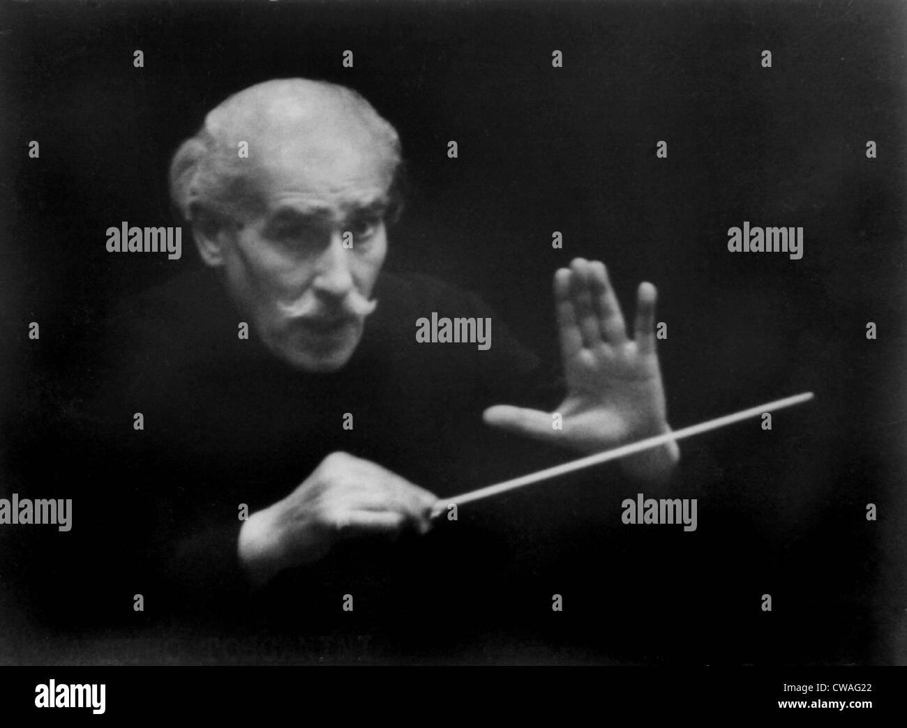 Arturo toscanini italian conductor 1867 1957 Black and White Stock ...