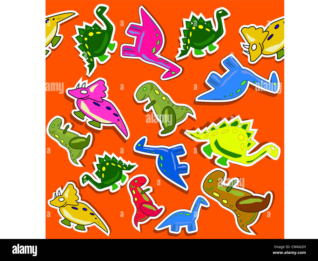 Dino drawing hi-res stock photography and images - Alamy
