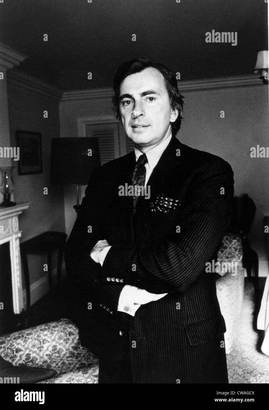 Gore Vidal, 1973.. Courtesy: CSU Archives / Everett Collection Stock ...