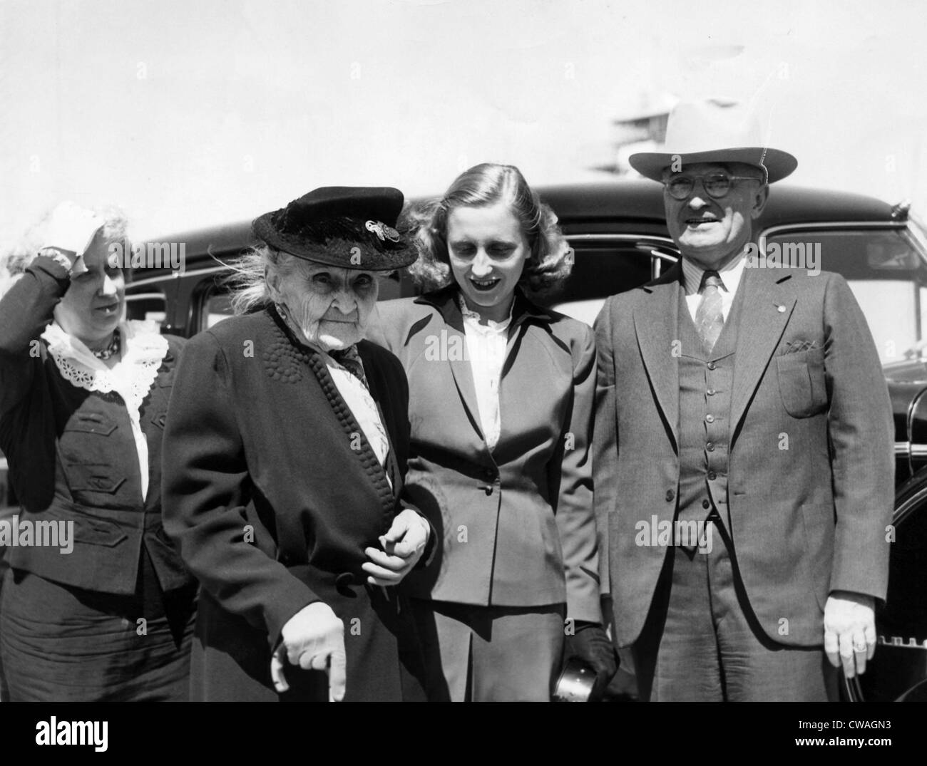 First lady bess truman and her daughter hi-res stock photography and ...