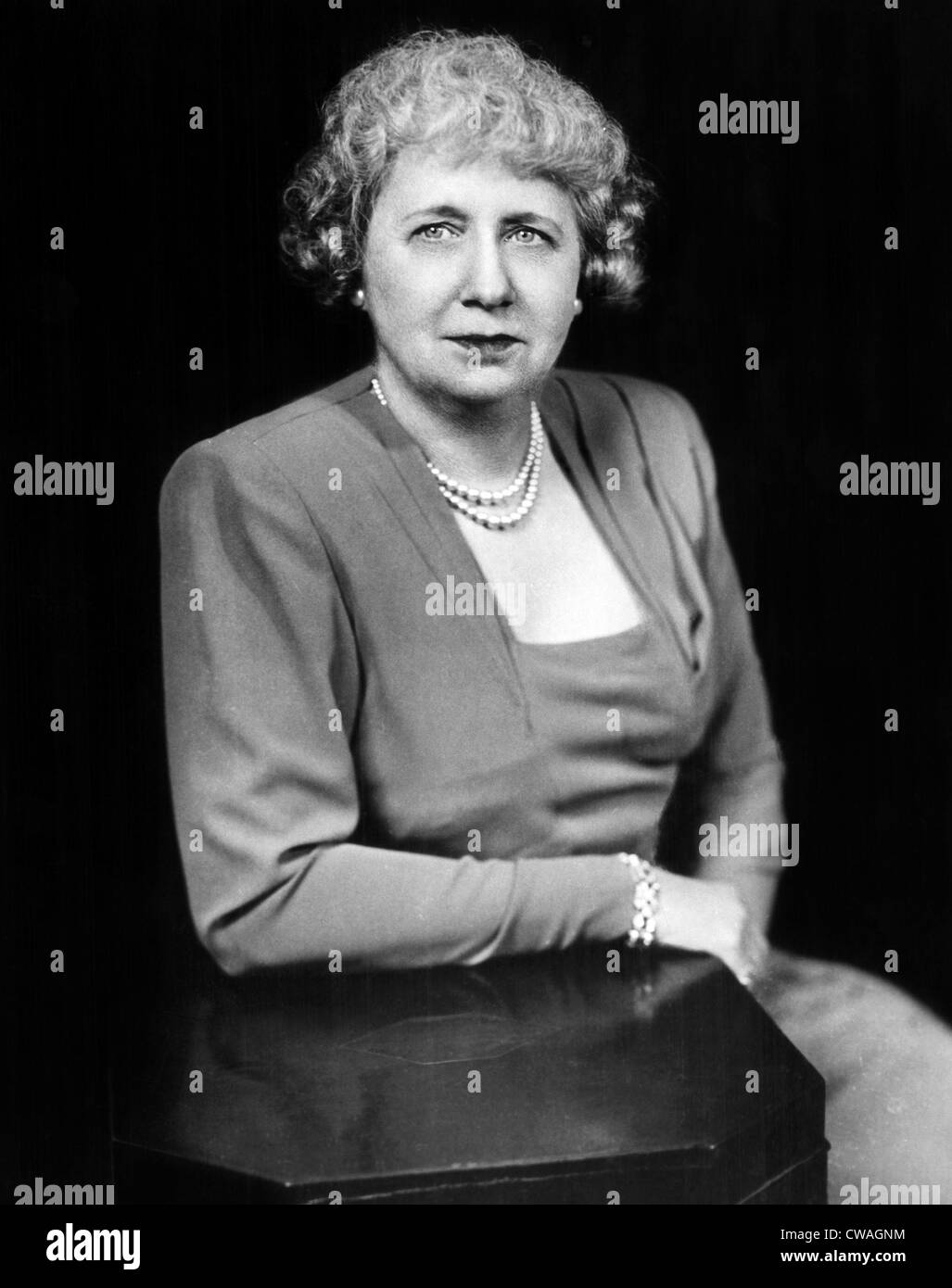 Bess Truman (1885-1982), First Lady 1945-1953, 1946.. Courtesy: CSU ...