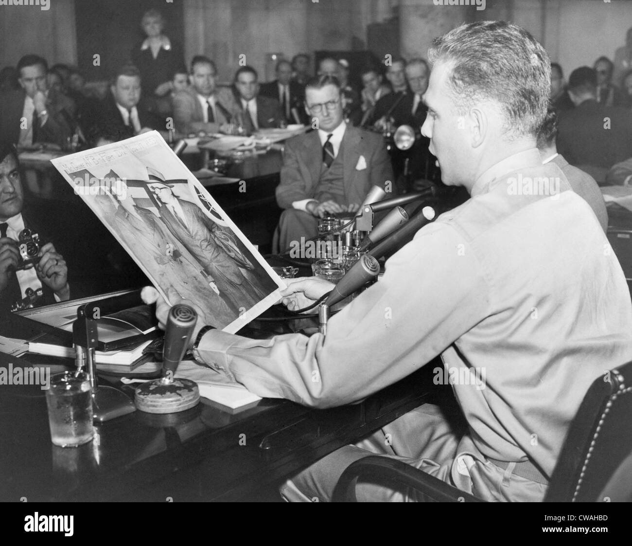 David Schine (1927-1996), a former member if McCarthy's staff became ...