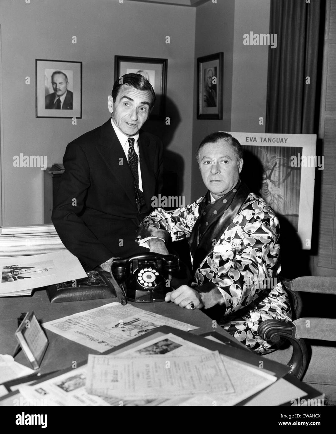 Irving Berlin and George Jessel, 1951. Courtesy: CSU Archives/Everett ...