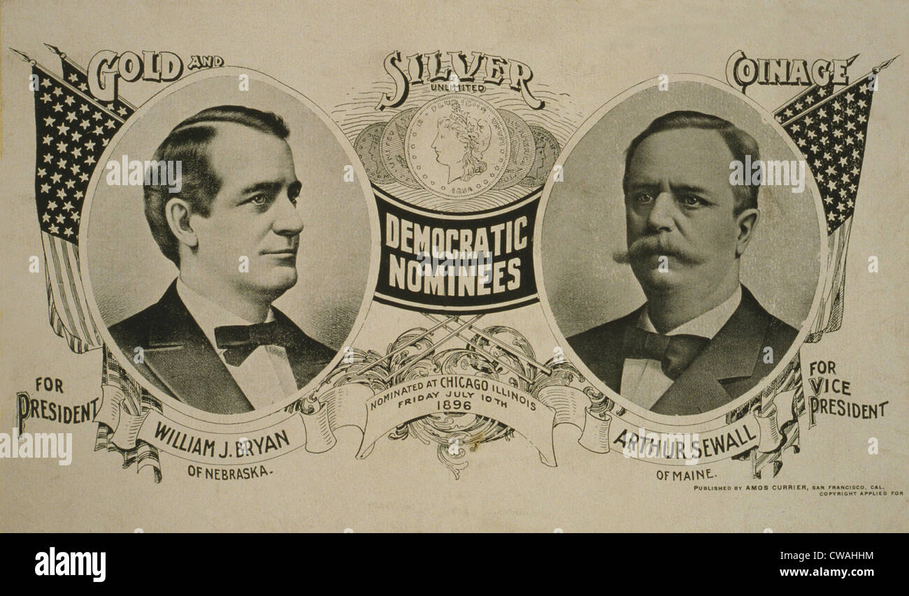 William Jennings Bryan 1896 Campaign