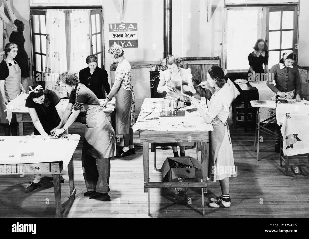 National youth administration hi-res stock photography and images - Alamy