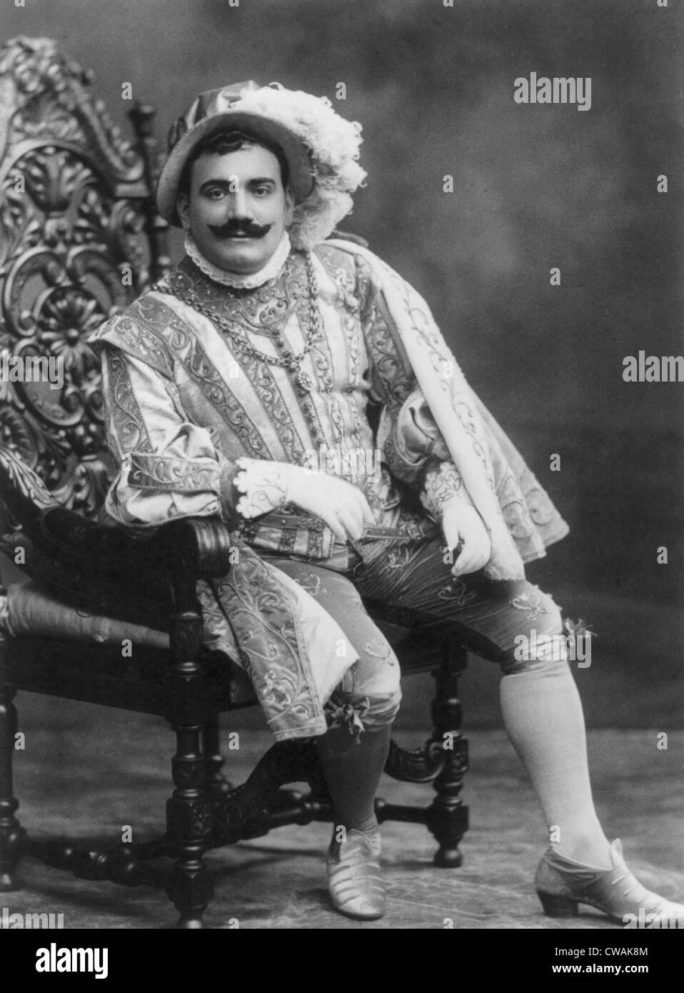 Enrico Caruso 1873 1921 Italian Opera Tenor High Resolution Stock ...