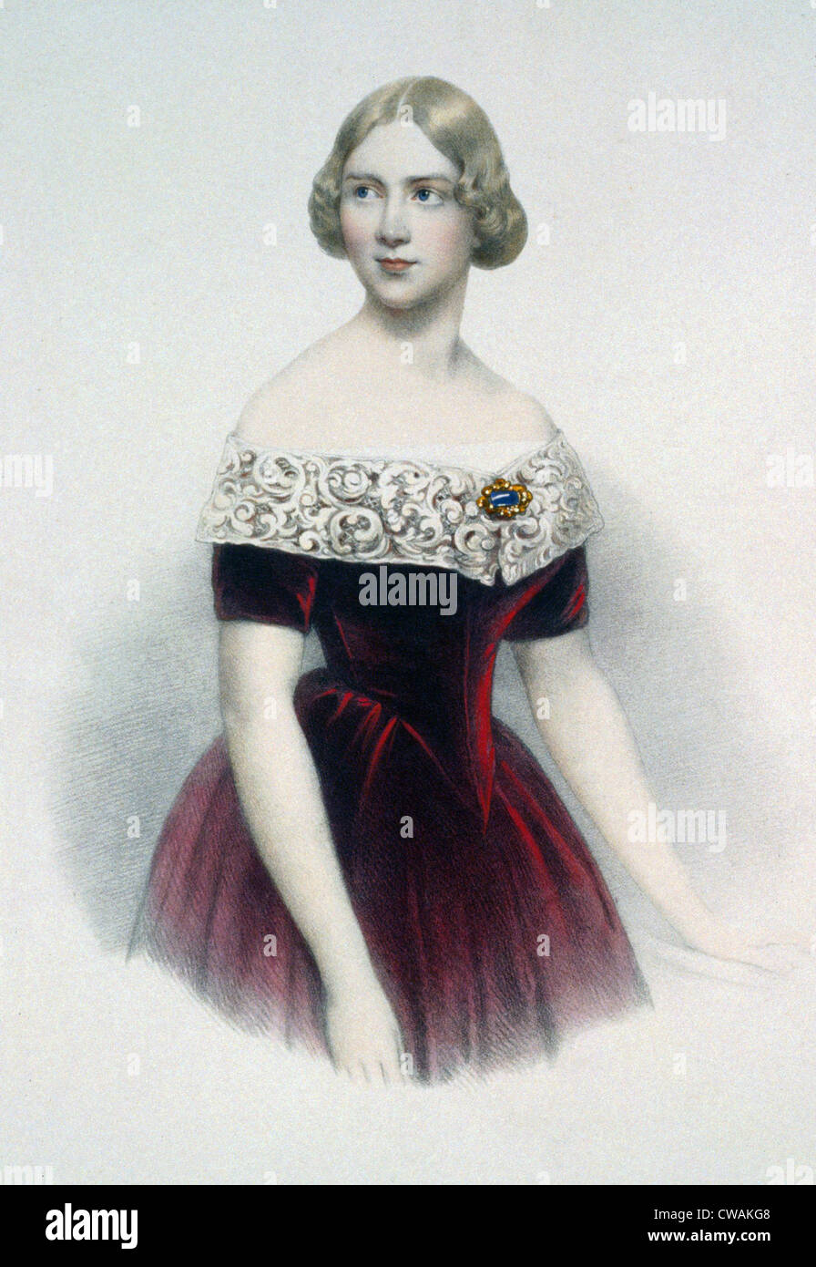 Jenny Lind (1820-1887), pursued a successful European opera career ...