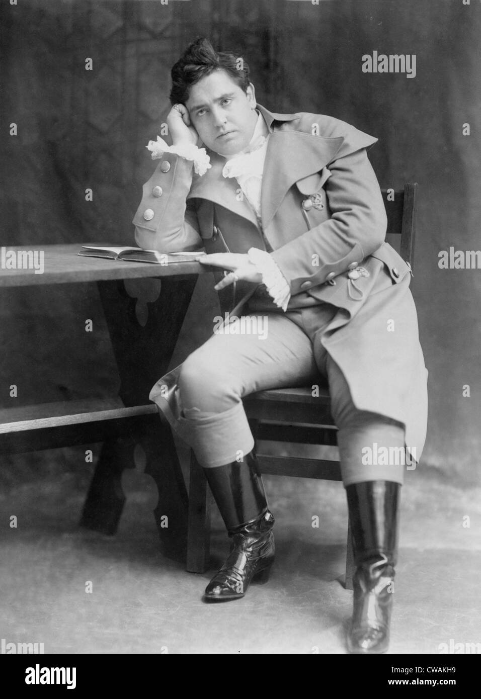John McCormack (1884-1945), Irish-American tenor, in costume. 1910 ...