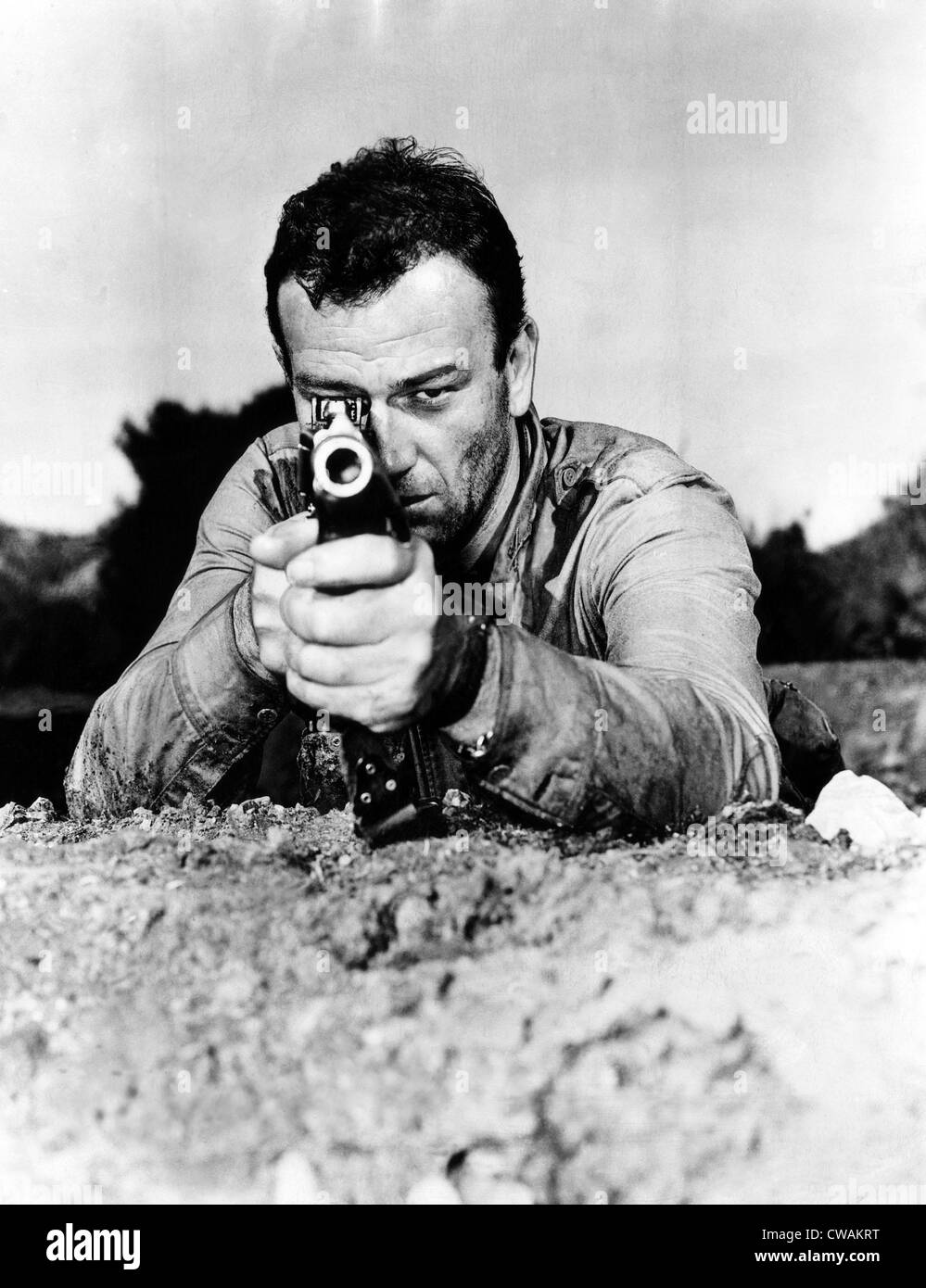 BACK TO BATAAN, John Wayne, 1945.. Courtesy: CSU Archives / Everett ...