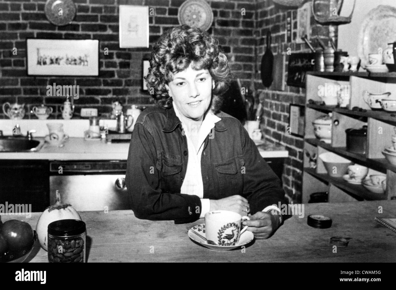 Laurie Colwin, author, 1978. Photo credit: Darleen Rubin". Courtesy ...