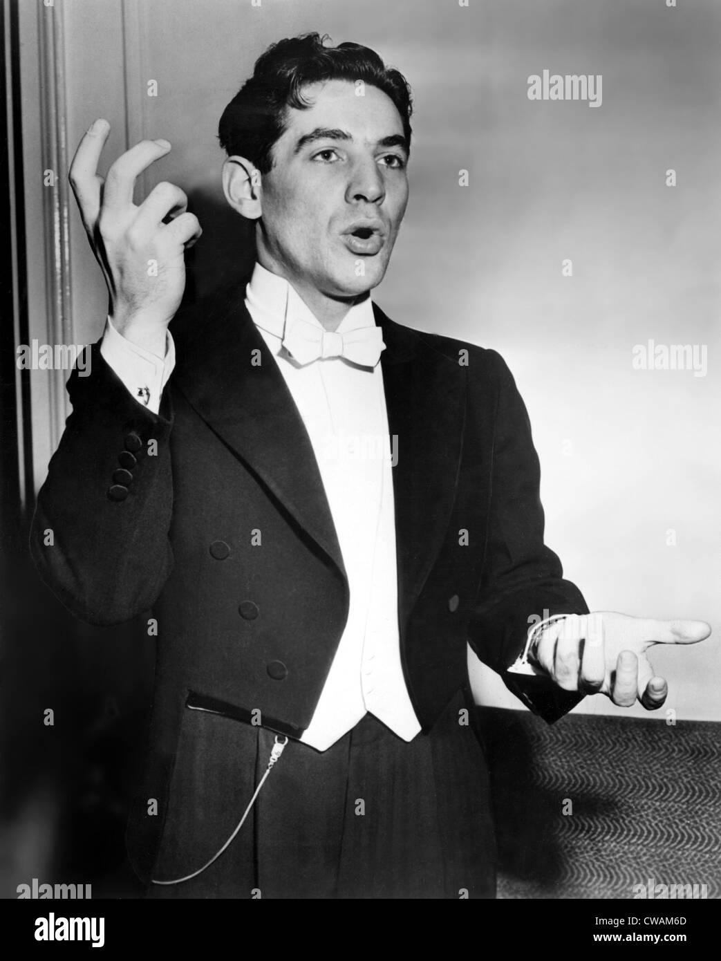 Leonard Bernstein Conducting High Resolution Stock Photography and ...