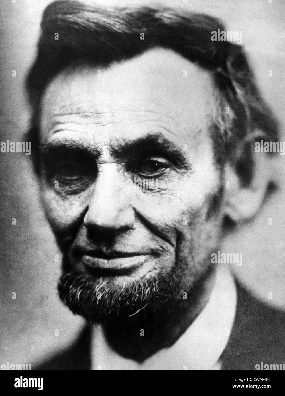 Abraham Lincoln (1809-1865), U.S. President (1861-1865), The last ...