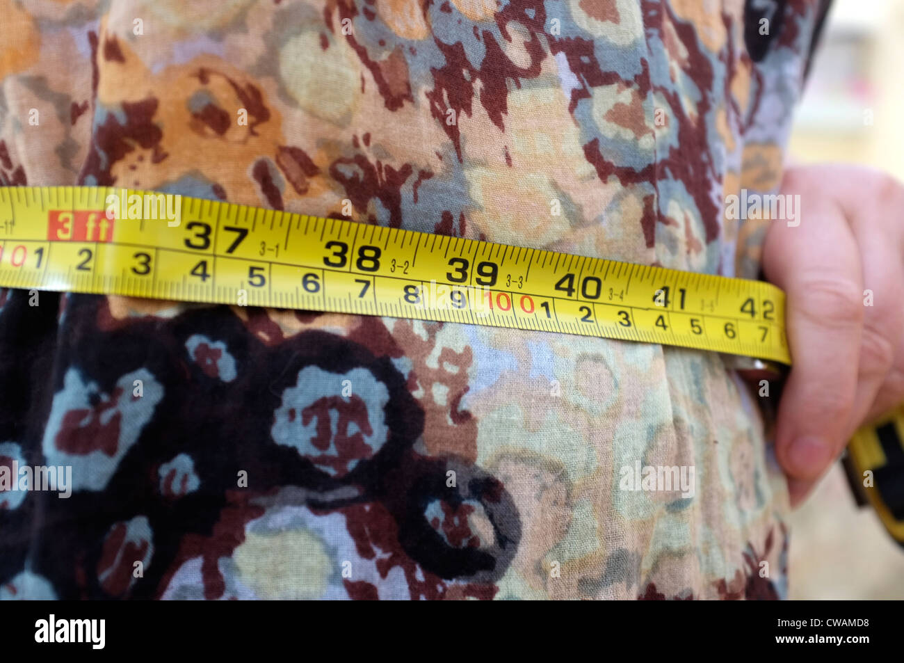 Waist measurement hi-res stock photography and images - Alamy