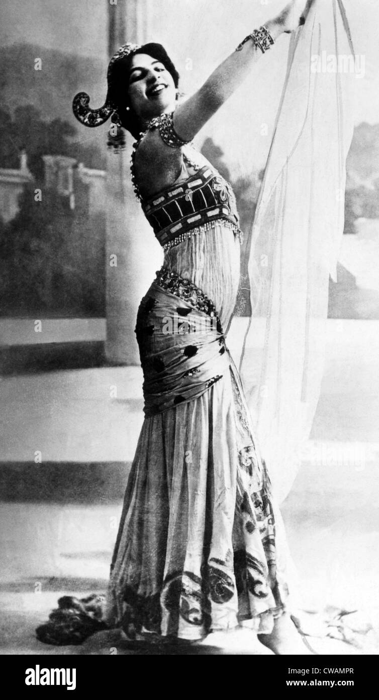 Mata Hari, (1876-1917), Dutch exotic dancer, courtesan, and convicted ...