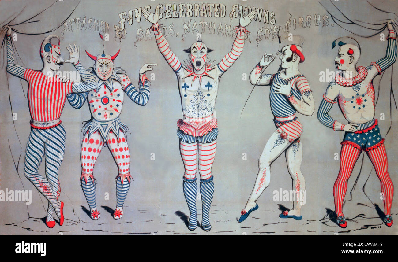 Historical clowns hi-res stock photography and images - Alamy