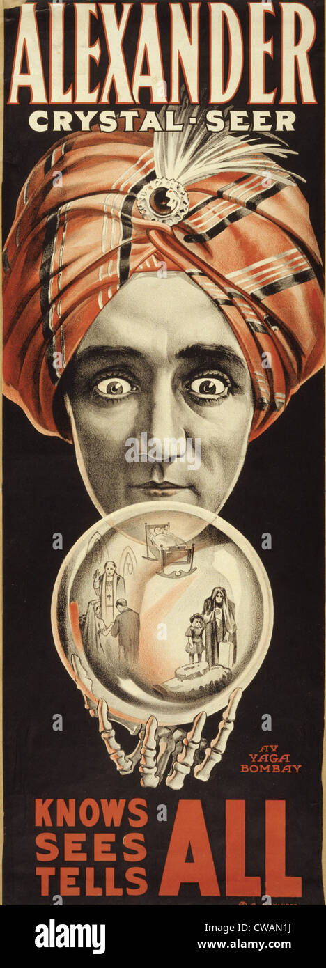 Fortune Teller Vintage Poster