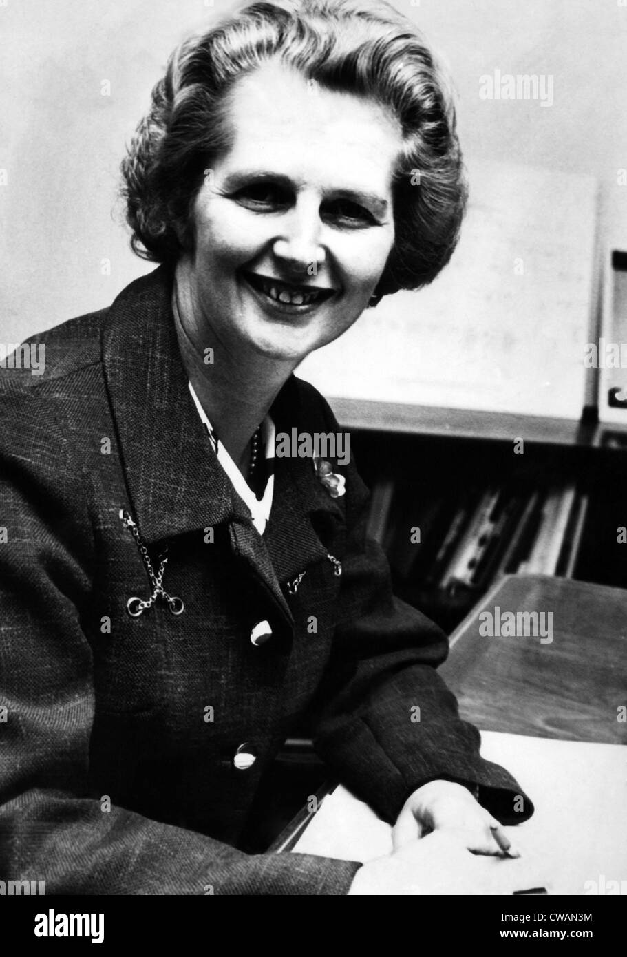 Margaret thatcher 1970 Black and White Stock Photos & Images - Alamy