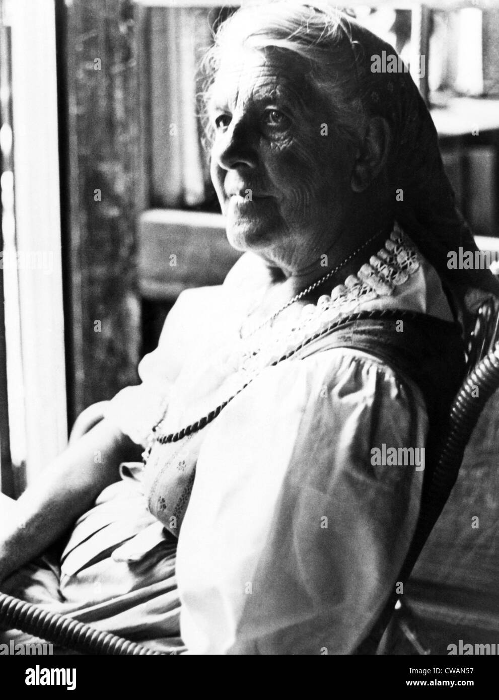 Maria Von Trapp (1905-1987), Austrian singer and inspiration for THE ...