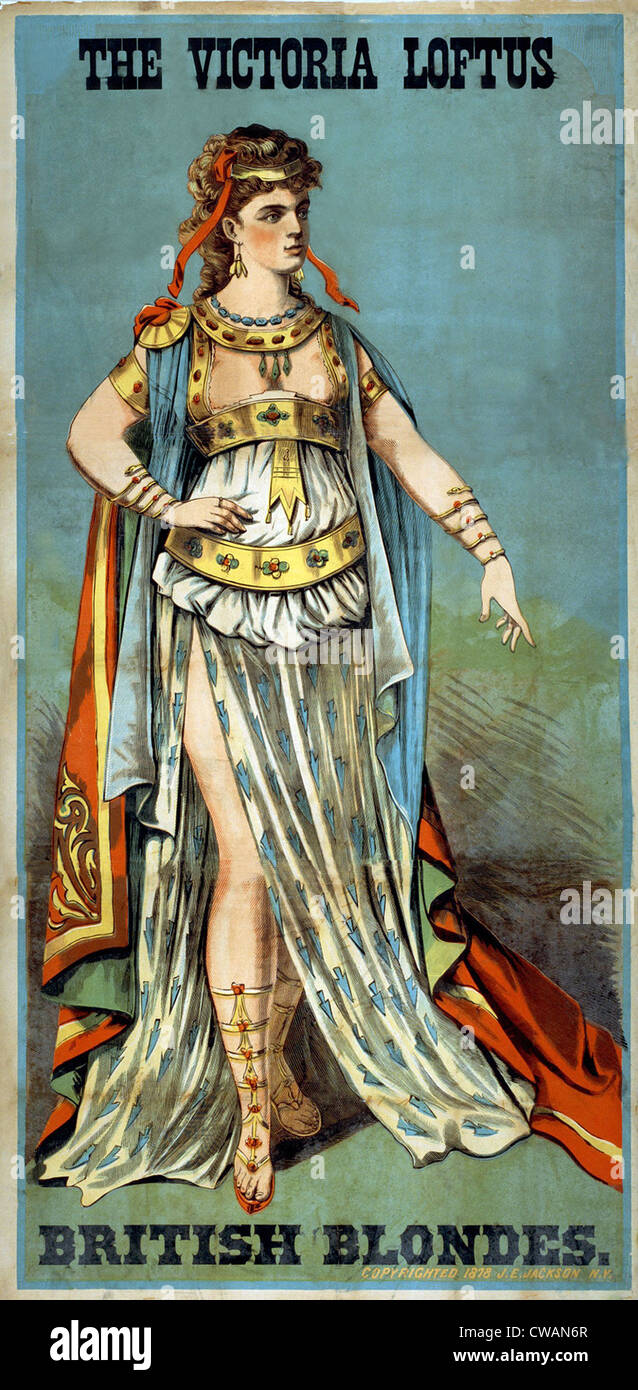 Victoria Loftus British Blondes introduced burlesque to the U.S. during ...