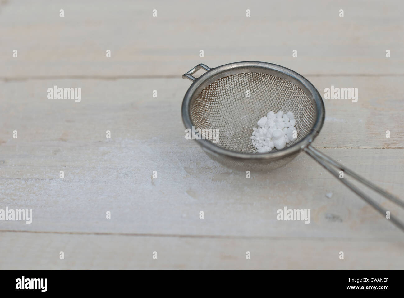 small sieve for baking Stock Photo - Alamy