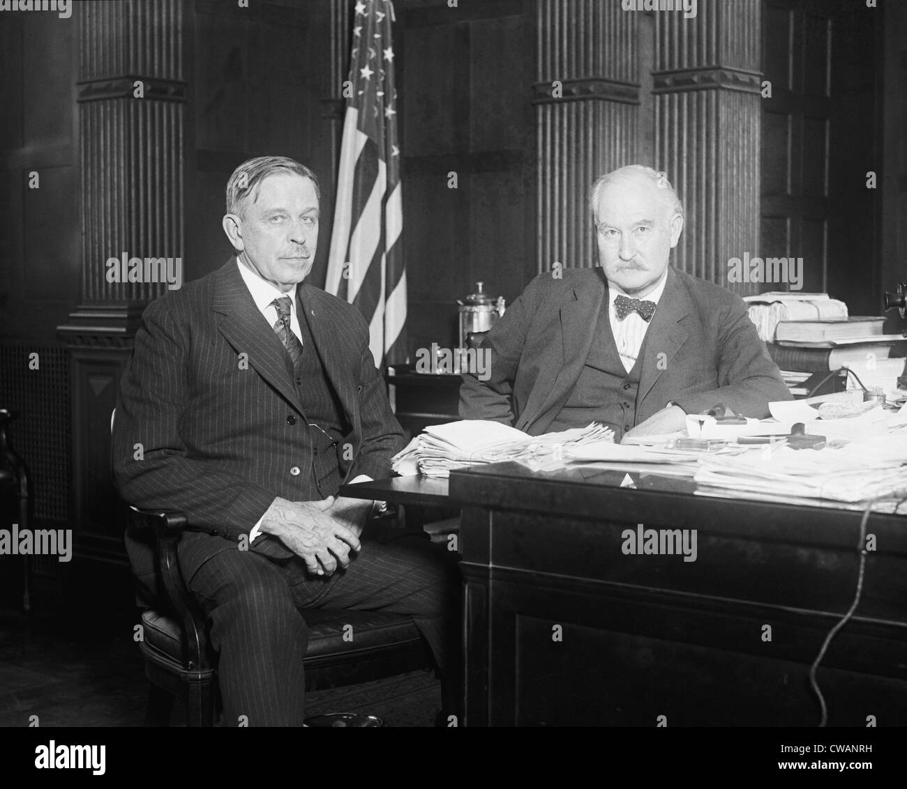 Albert B. Fall (1861-1944), Secretary of the Interior in the Harding ...