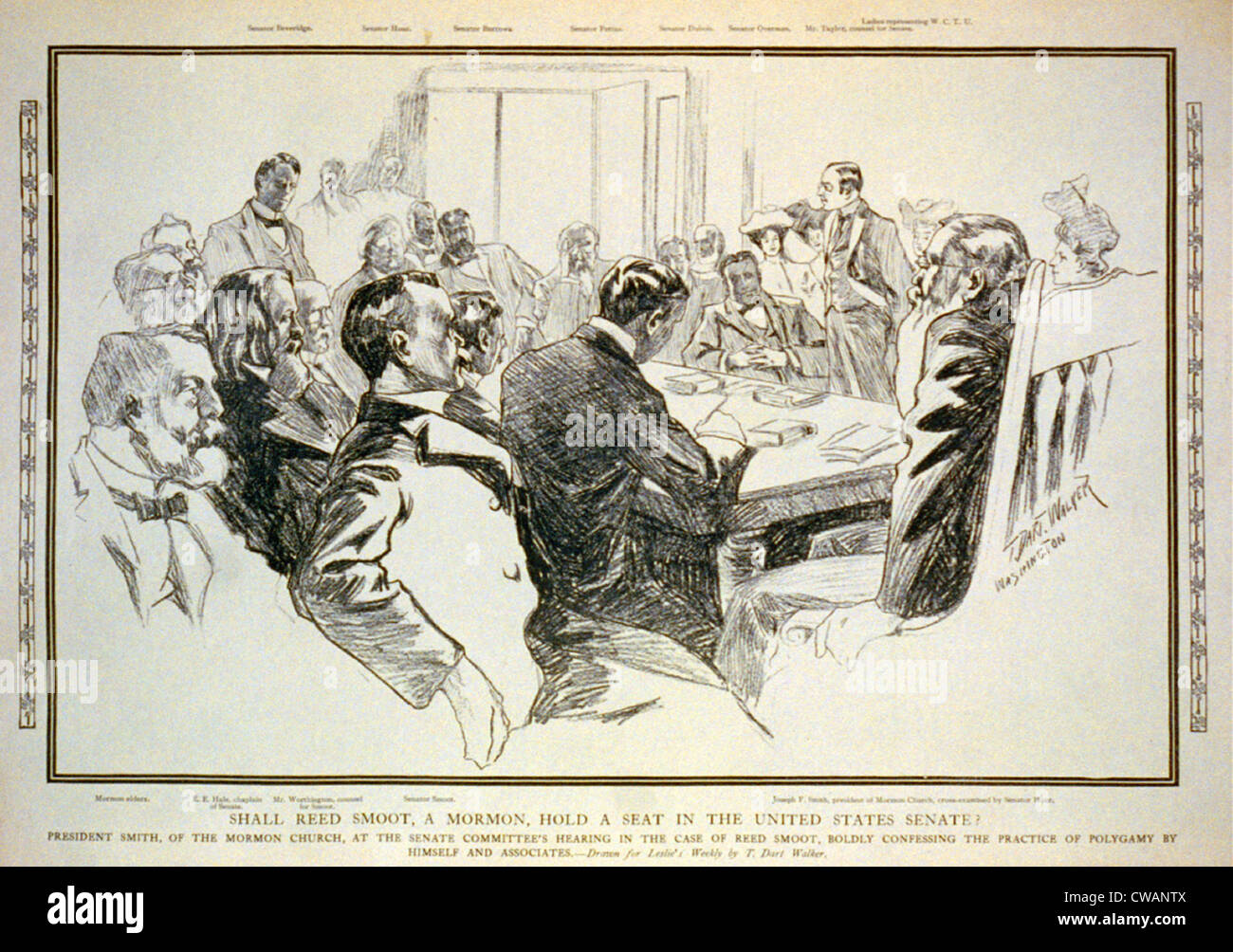 Senate cartoon hi-res stock photography and images - Alamy