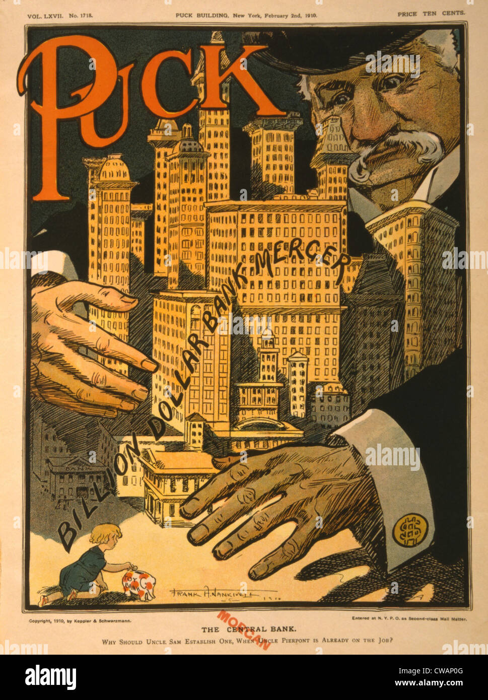 J p morgan cartoon hi-res stock photography and images - Alamy