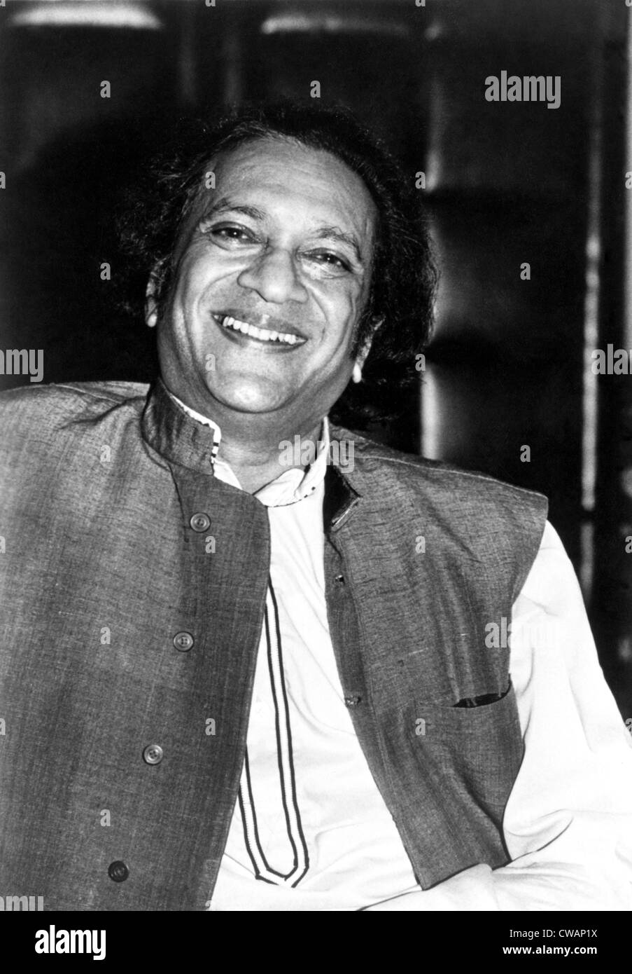 Ravi Shankar, musician, composer, performer and scholar, portrait ...