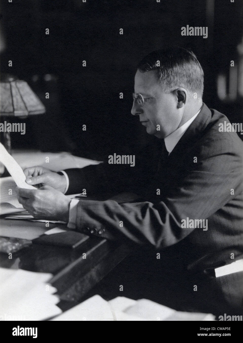 James M. Cox (1870-1957), Governor of Ohio, and 1920 Democratic ...