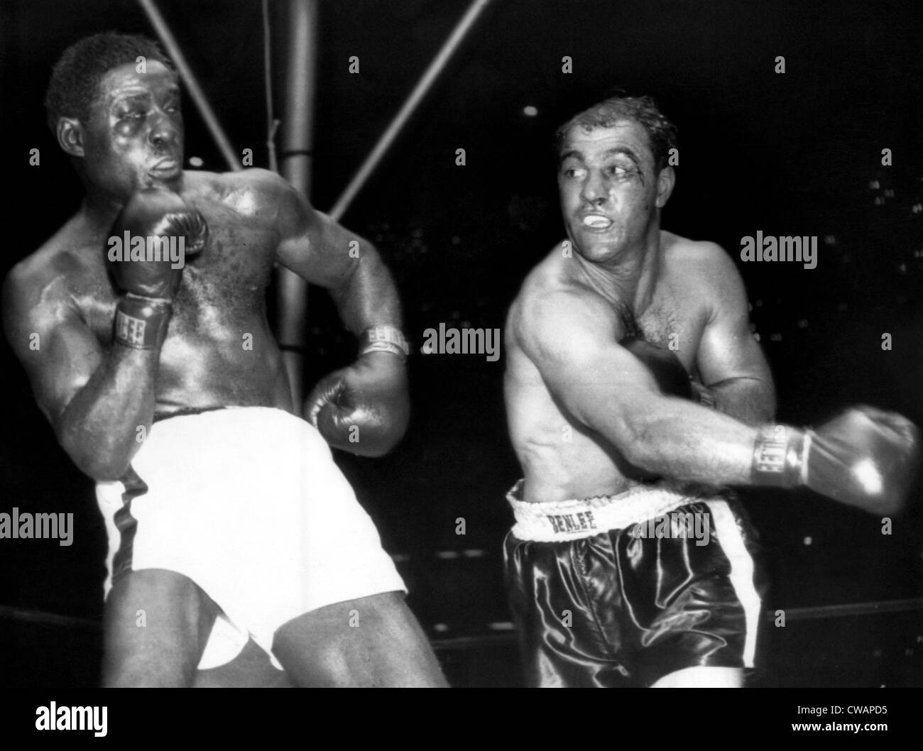 1950s boxing Black and White Stock Photos & Images - Alamy