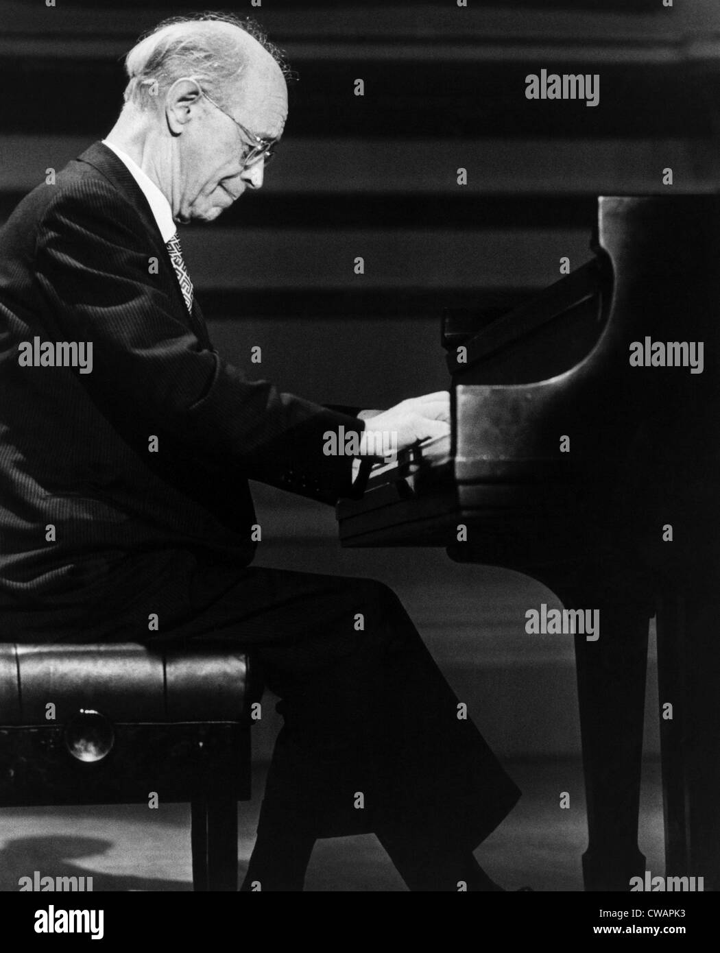Rudolf Serkin (1903-1991), Czechoslovakian pianist, circa 1978 ...