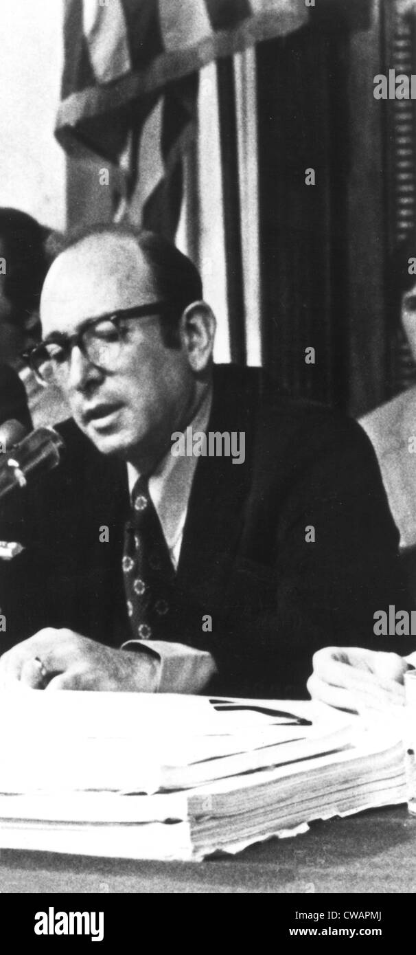 Samuel Dash, 1972, courtesy CSU Archives/ Everett Collection Stock ...