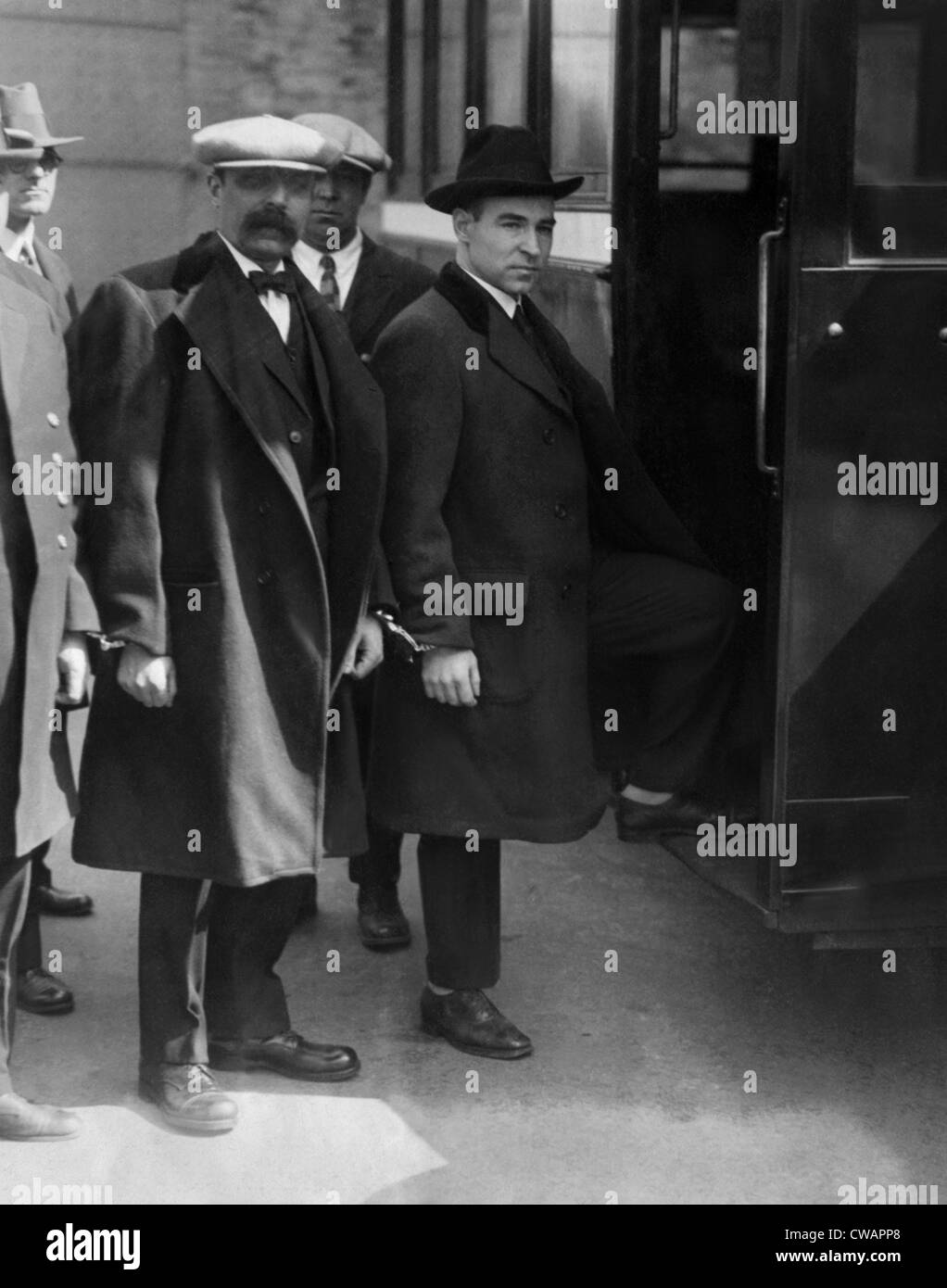 Nicola Sacco, and Bartolomeo Vanzetti, Italian anarchists prior to ...