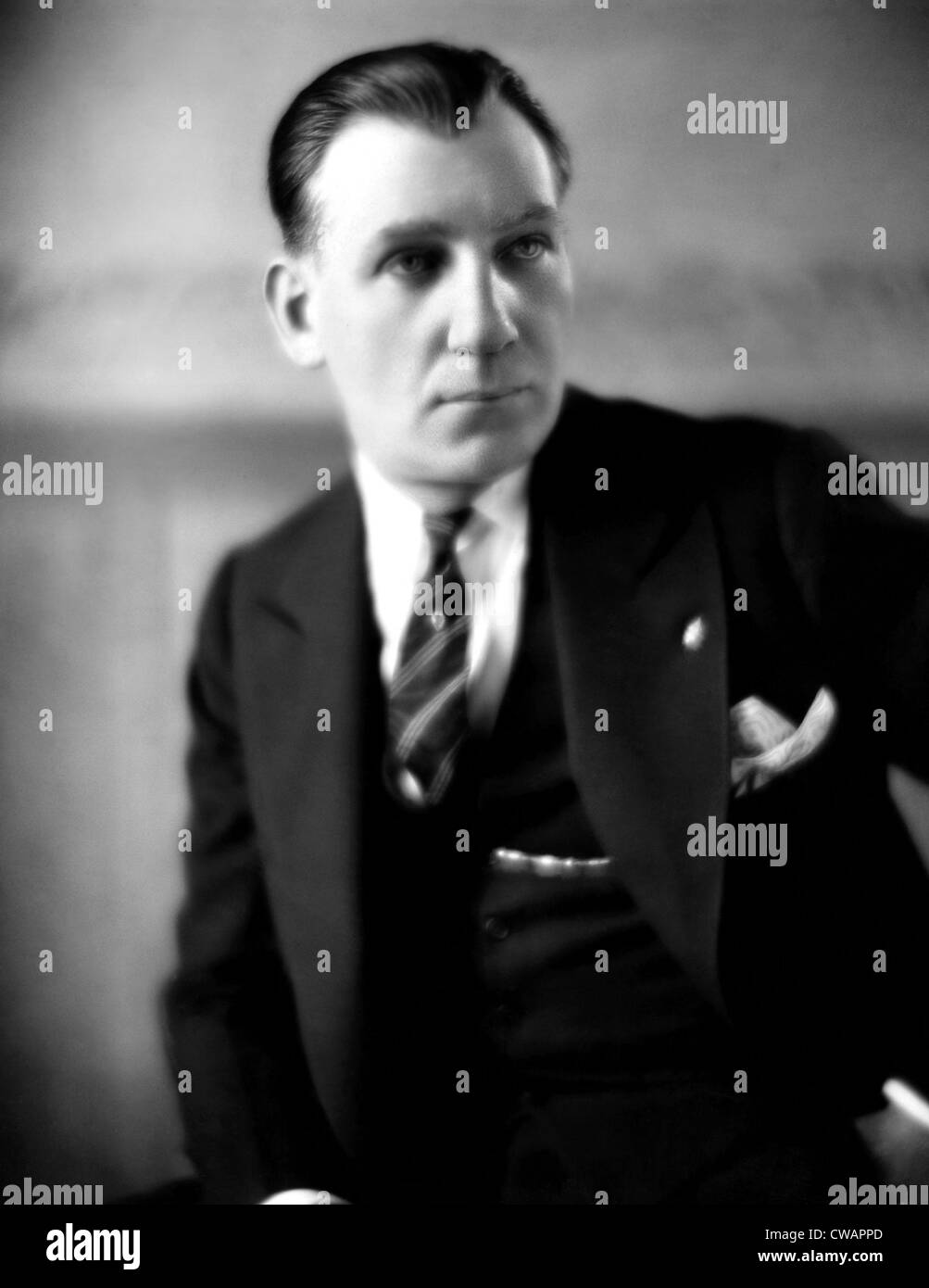 Sam Warner, (1887-1927), co-founder and CEO of Warner Brothers, 1926 ...