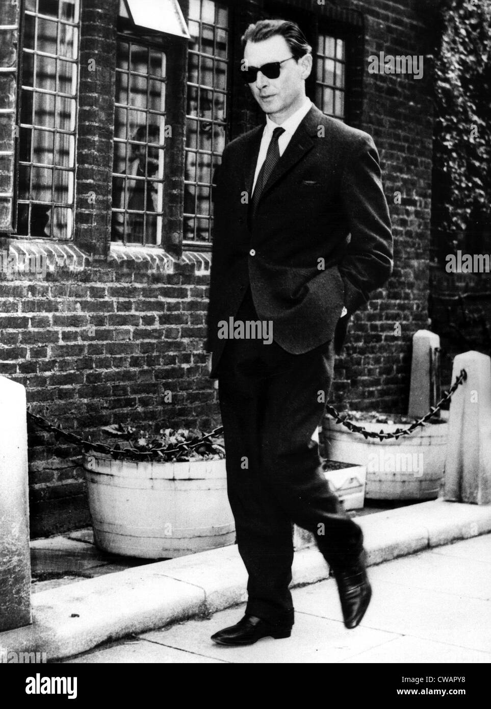 Dr. Stephen Ward following his release on bond from Brixton Prison for ...