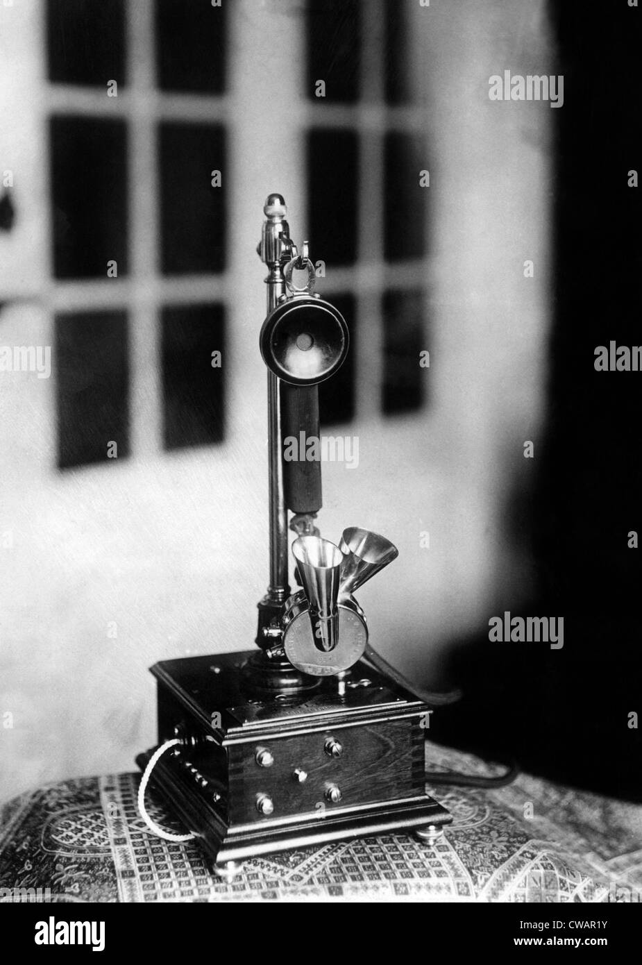 An early telephone, 1913.. Courtesy: CSU Archives / Everett Collection ...