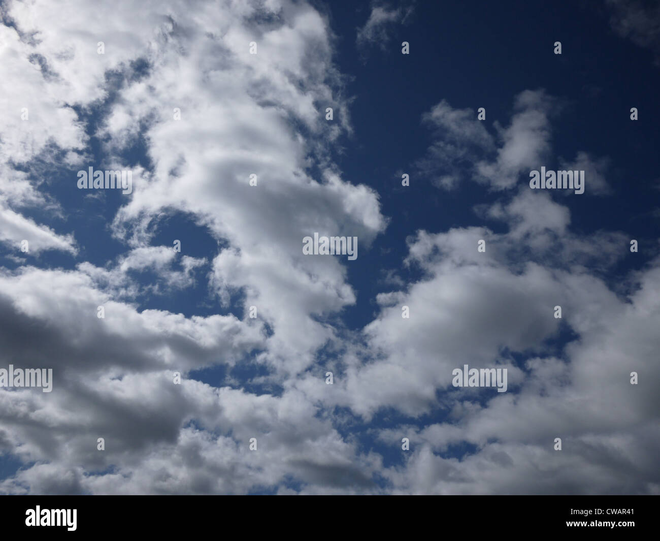 white cloud blue sky Stock Photo - Alamy