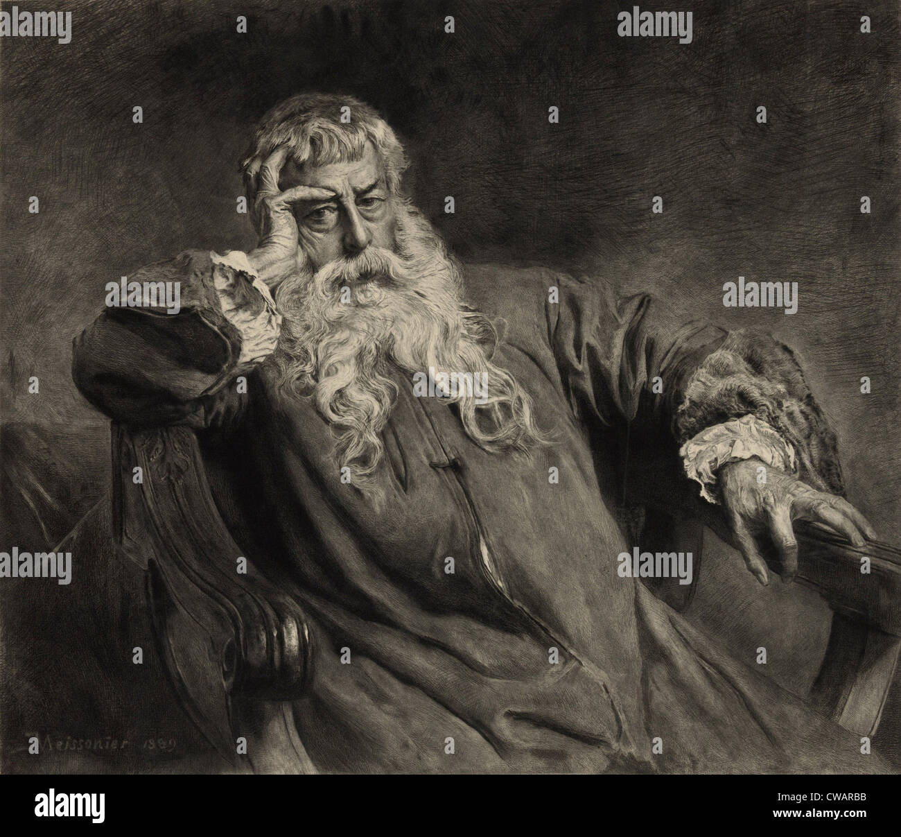 Ernest Meissonier (1815-1891), French Academic historical painter ...