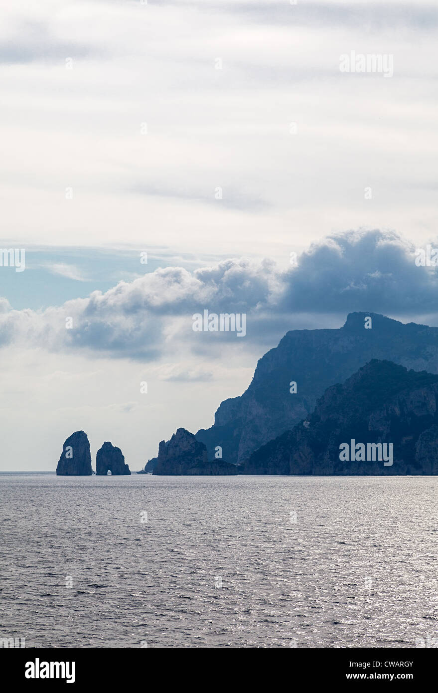 Capri and the sea hi-res stock photography and images - Alamy