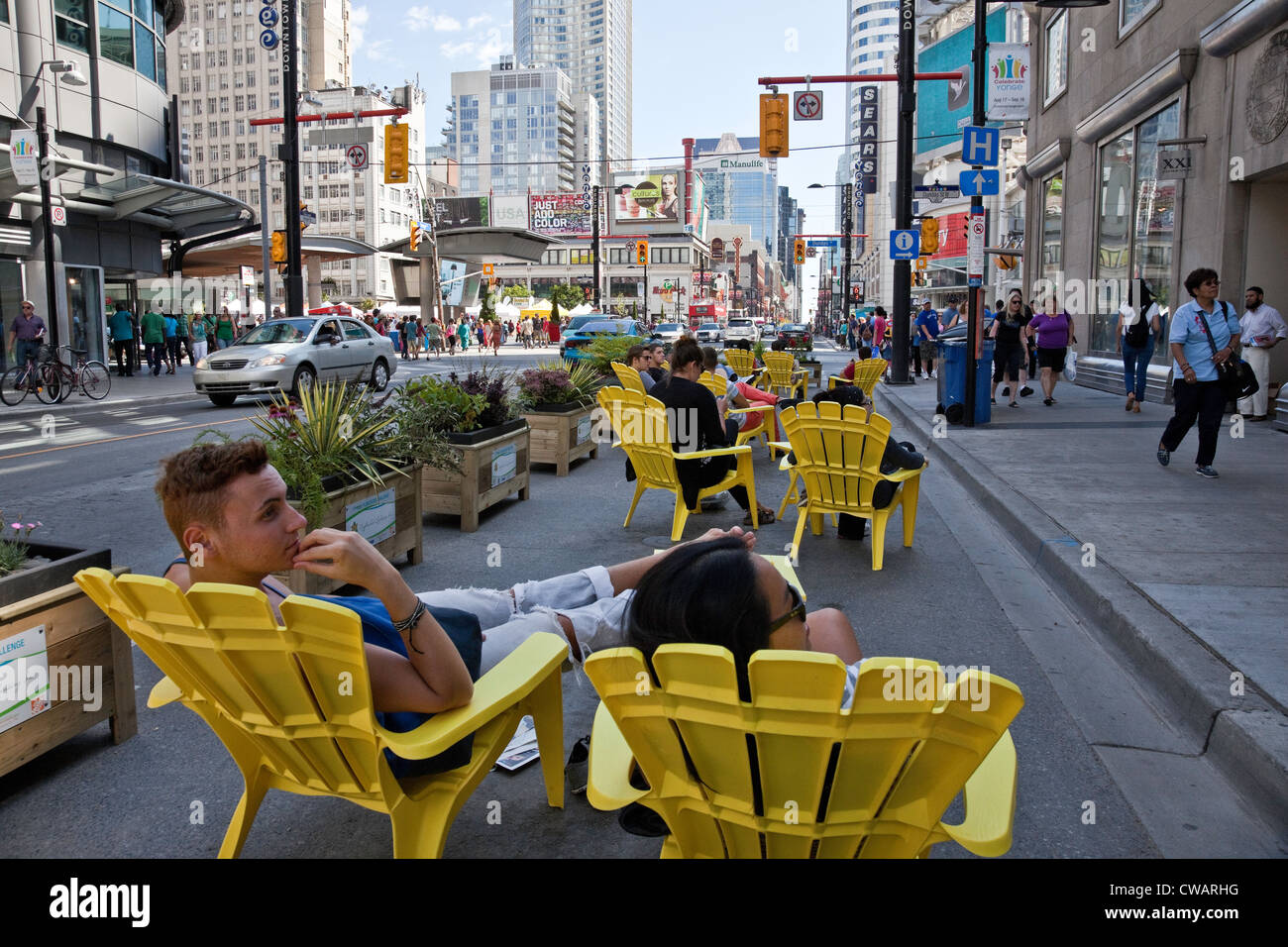 Celebrate Yonge; the longest street in the World; Toronto;Ontario ...