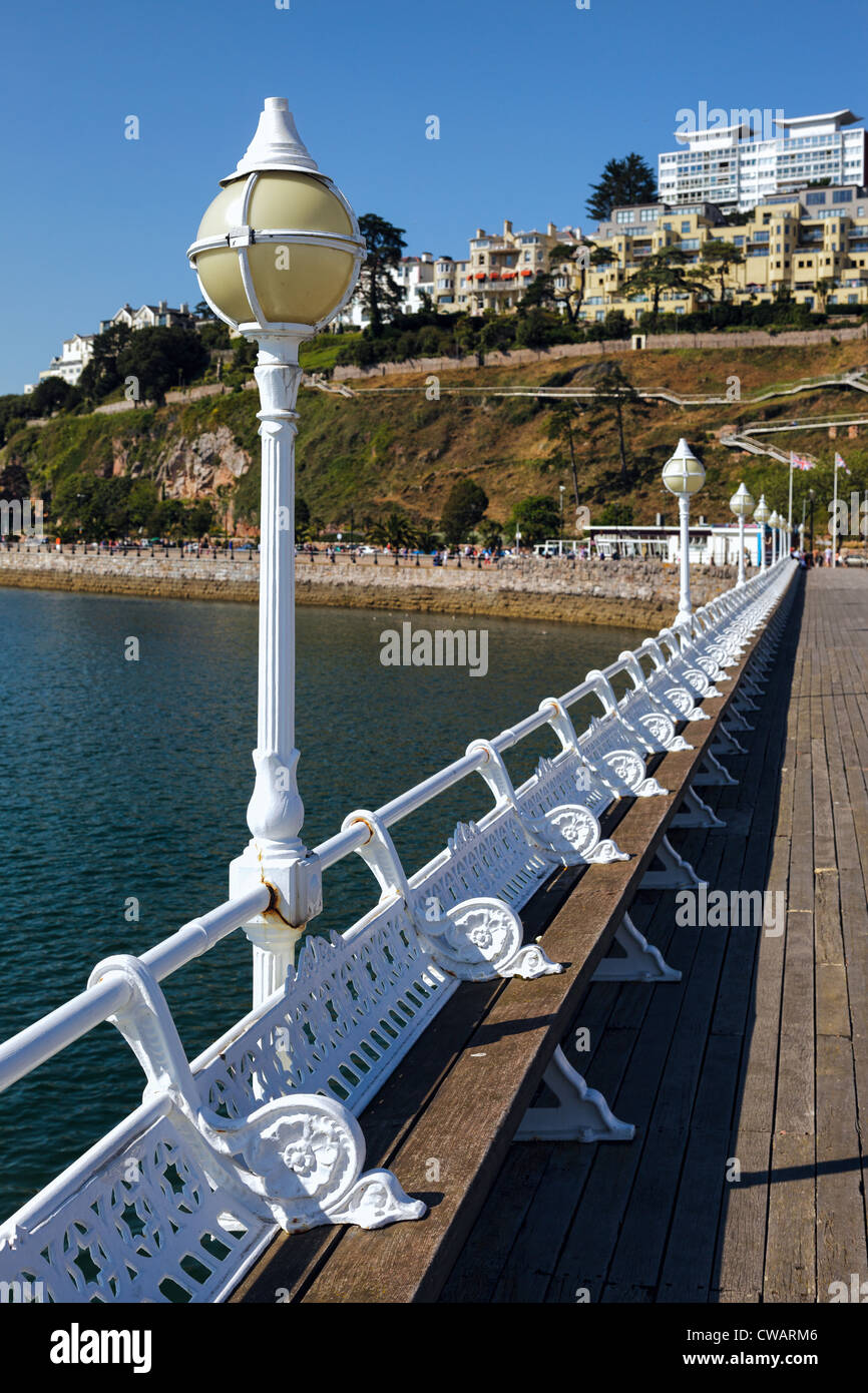Pier at Torquay Stock Photo - Alamy
