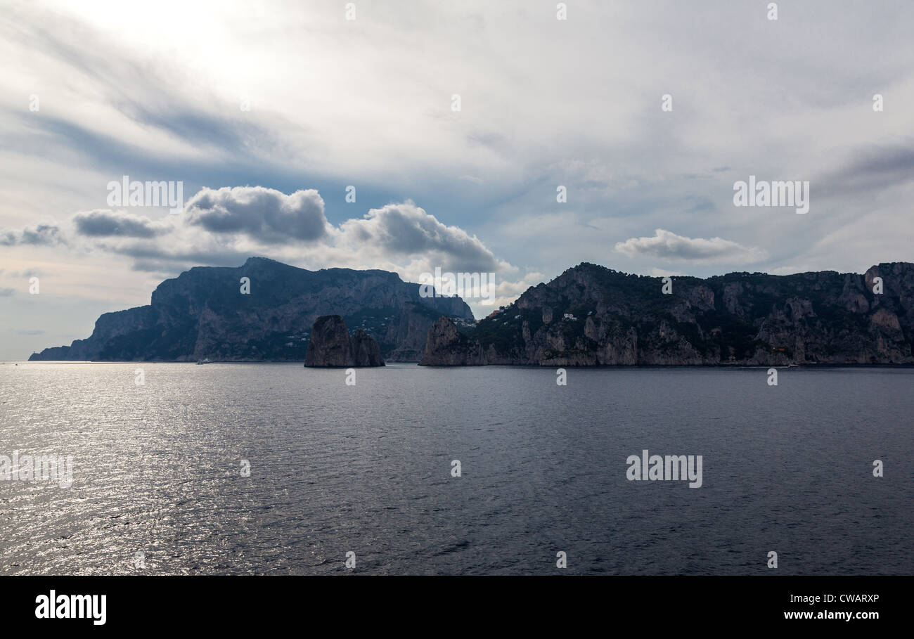 Capri and the sea hi-res stock photography and images - Alamy